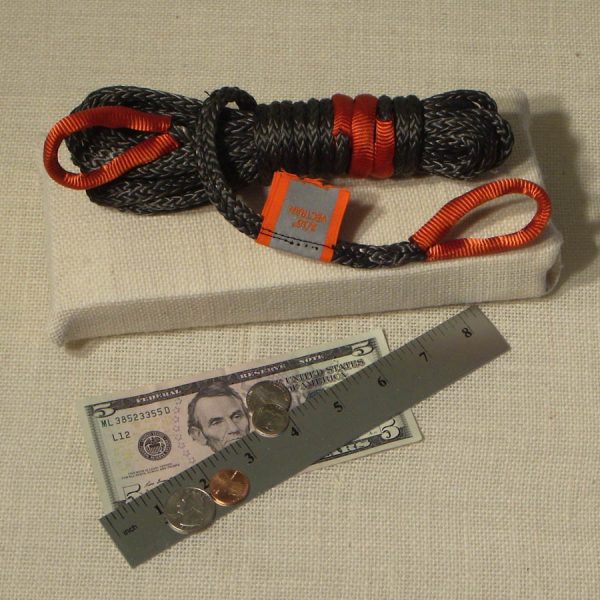 Rigging Line 25ft 5000 lb. Black – Pocket Ox